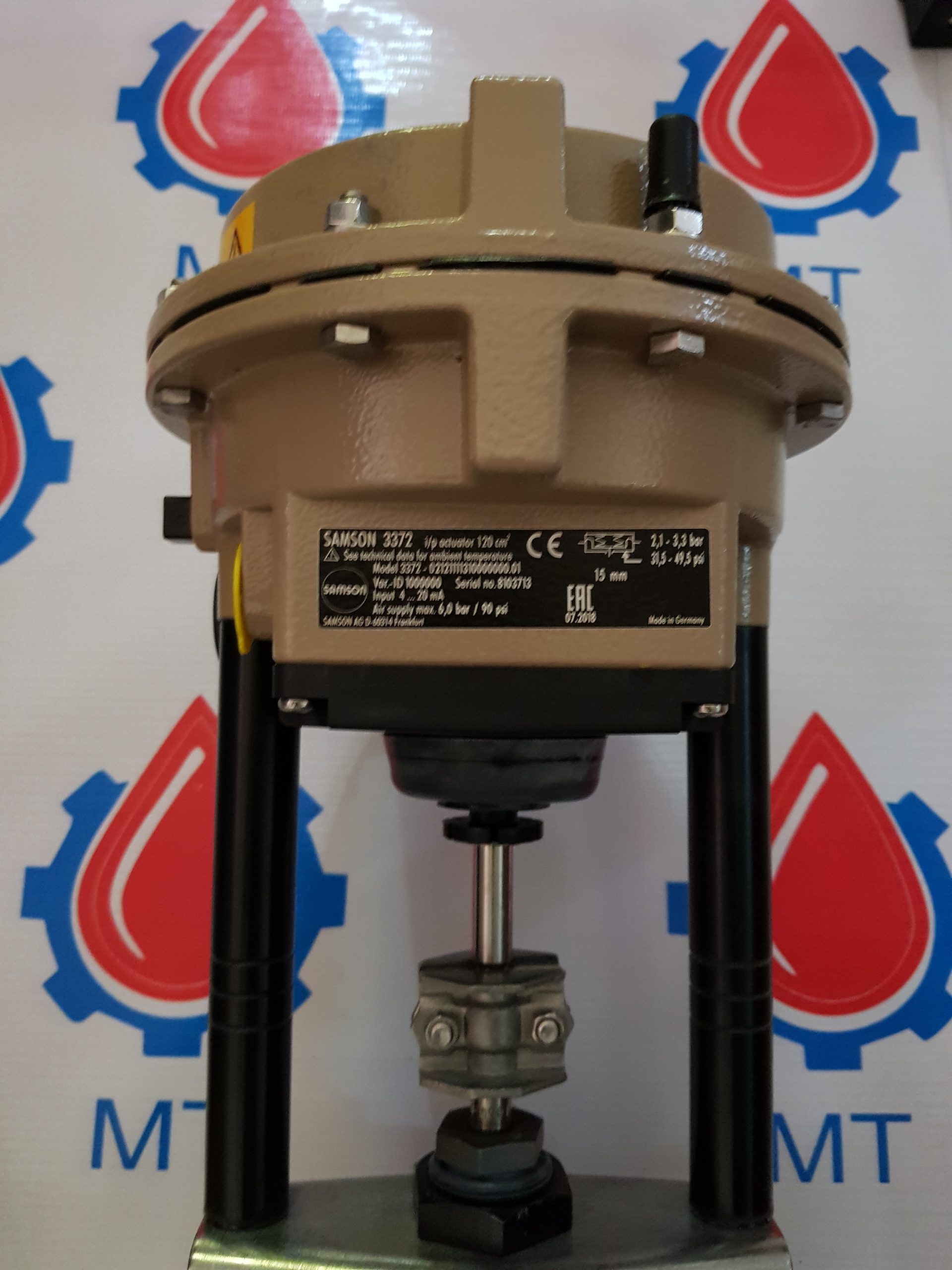 شیر کنترلی SAMSON مدل ۳۳۲۱ – بازرگانی محمدزاده